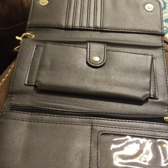 Rampage | Bags | Rampage Black Wallet Nwt | Poshmark